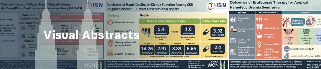 WCN'22 Visual Abstracts - World Congress of Nephrology
