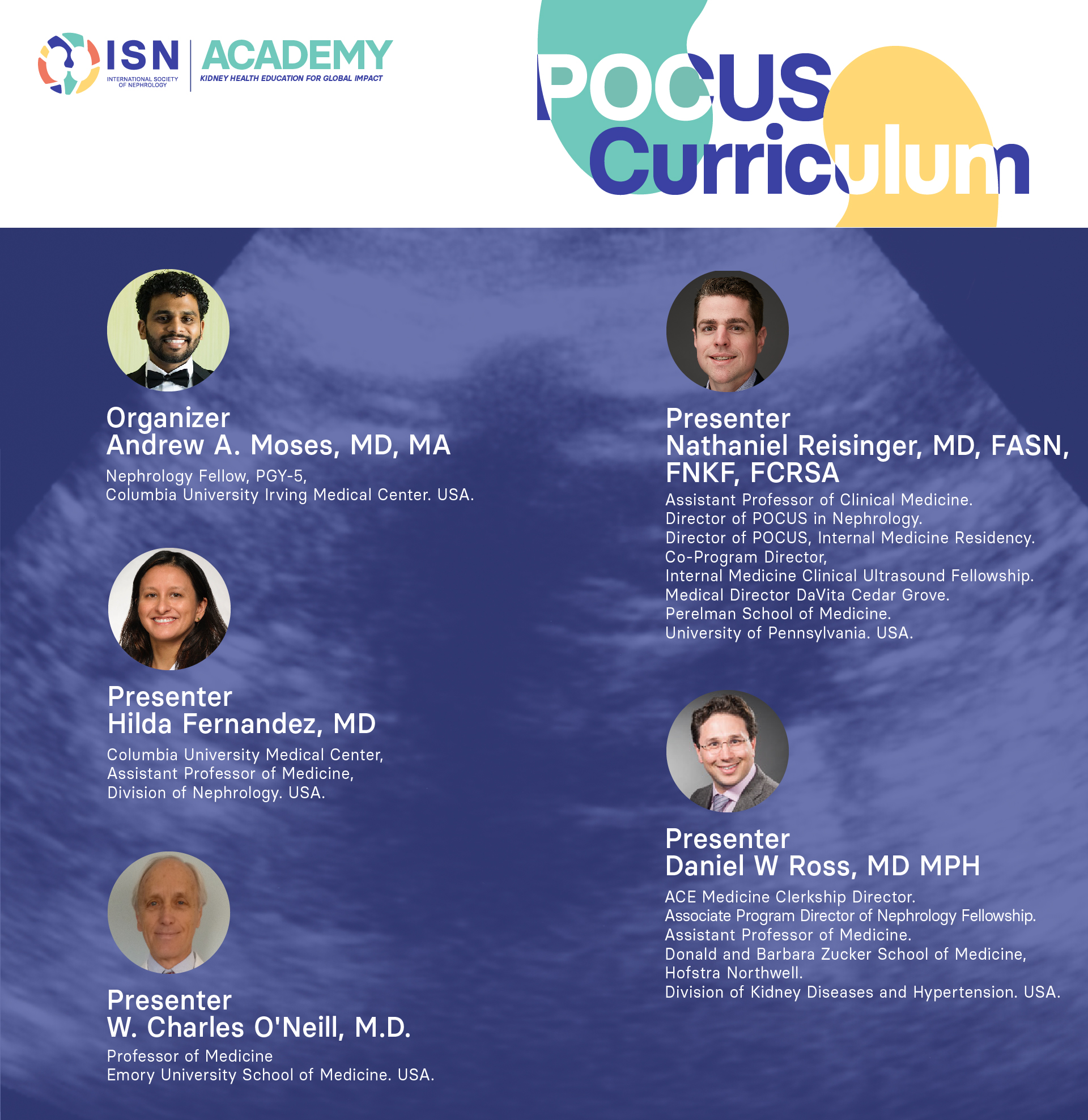 Follow the POCUS Curriculum on the ISN Academy - International Society ...