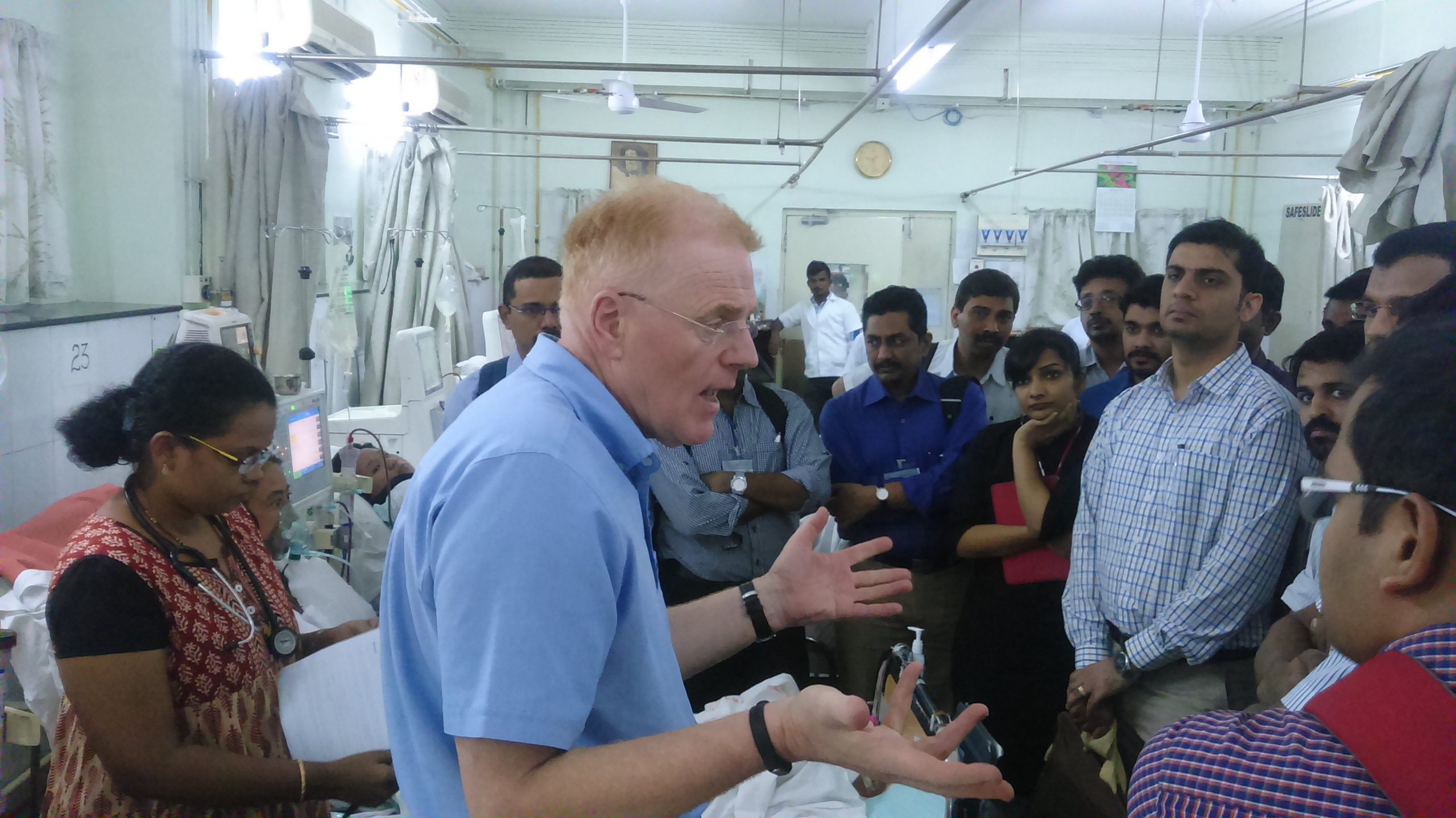 A warm welcome at Christian Medical College in Vellore, India ...