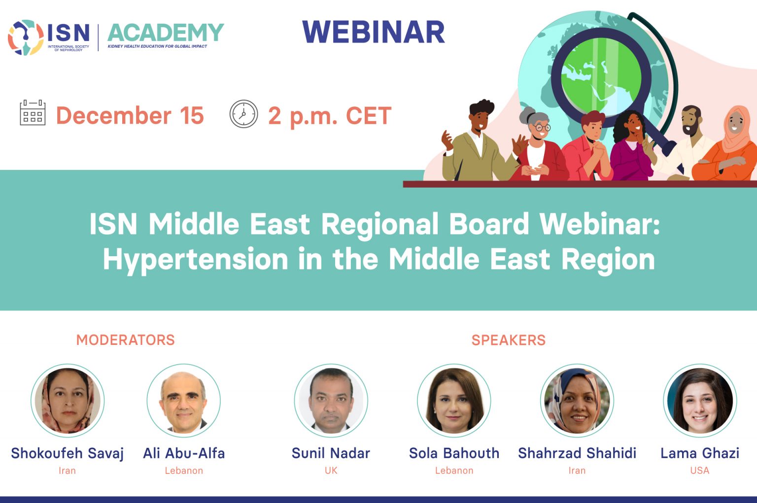 ISN Middle East Regional Board Webinar: Hypertension in the Middle East ...