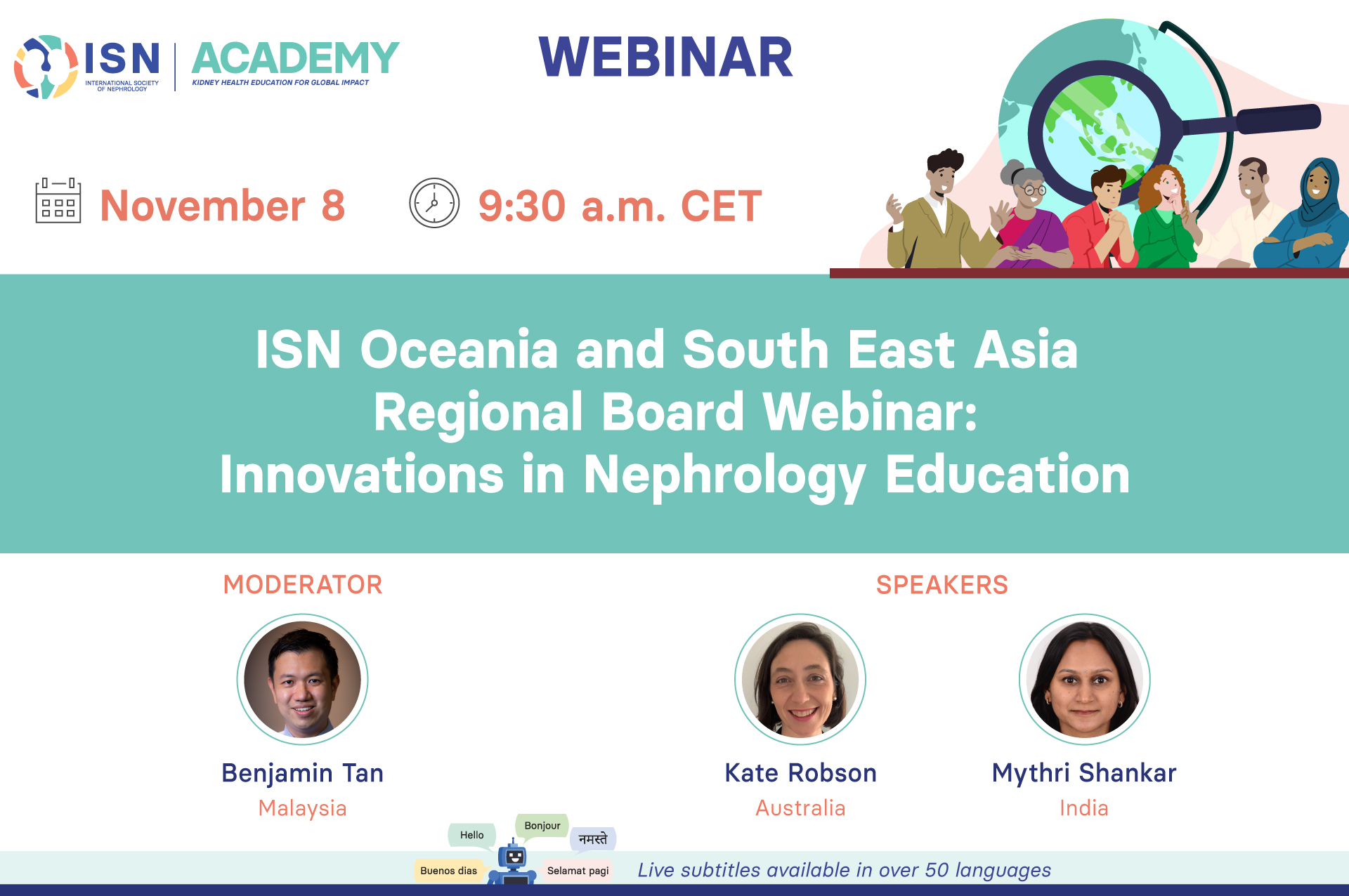 Webinars - International Society of Nephrology